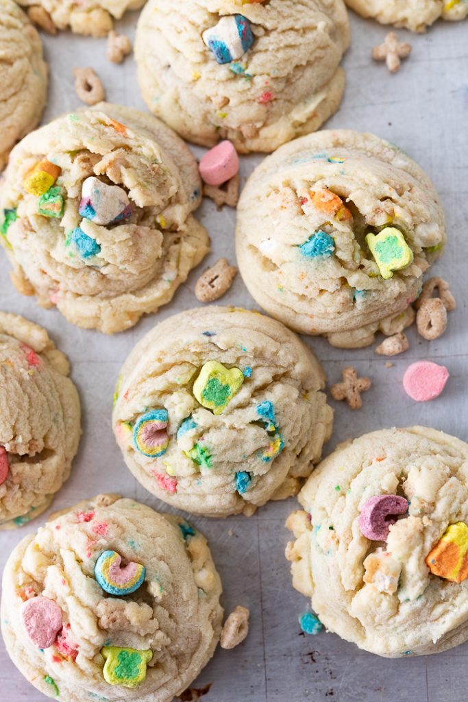 Lucky Charms Cookies - Cookies for Days