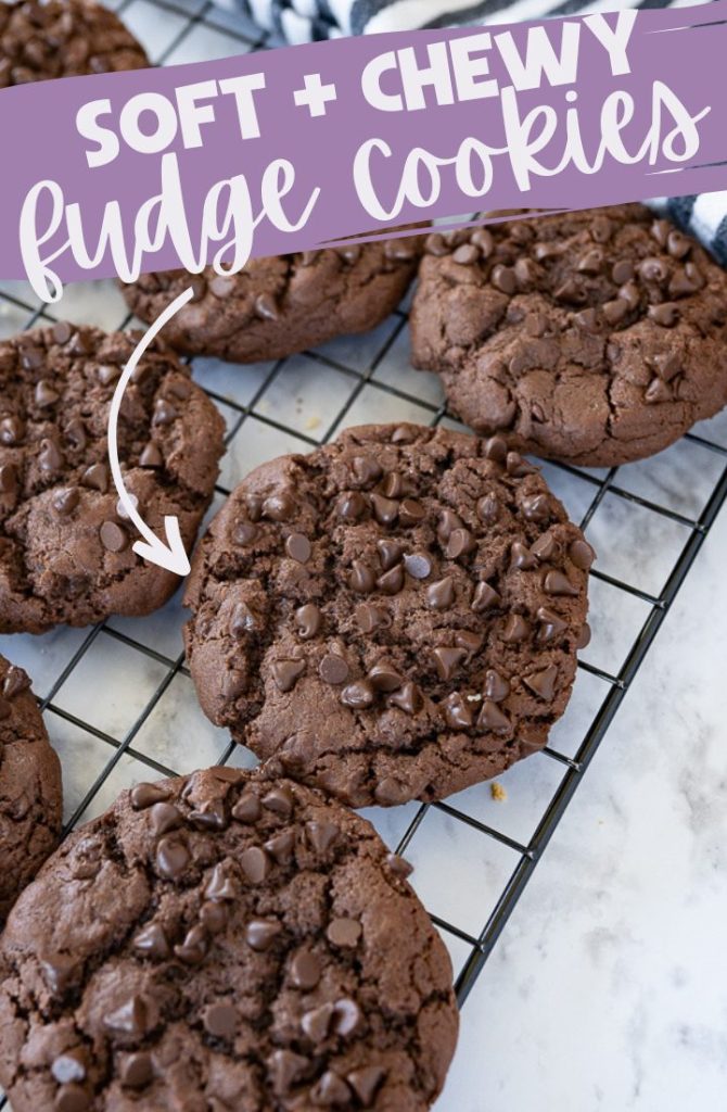 Fudge Cookies - Cookies for Days