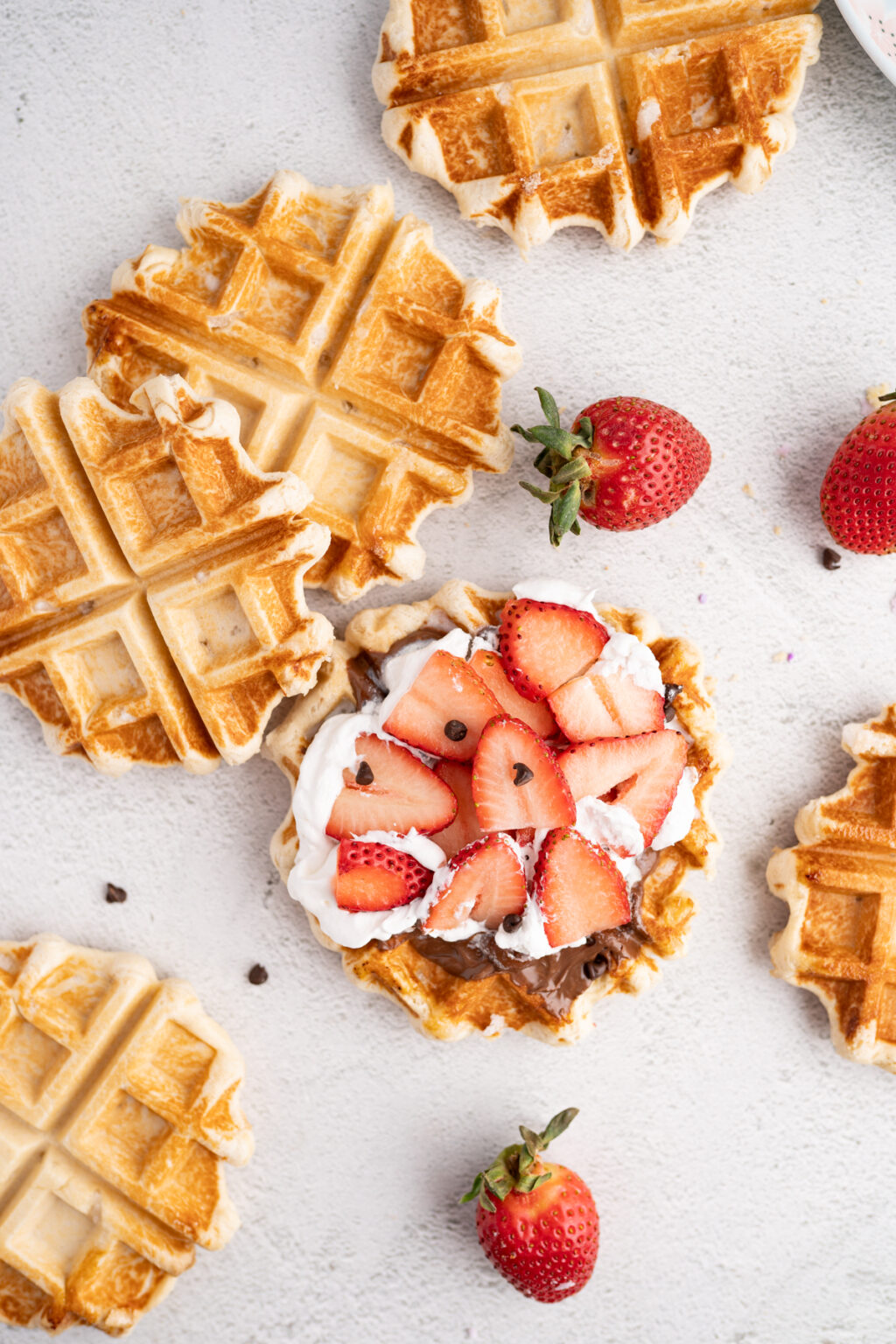 Liege Waffles (Waffle Love Copycat) - Cookies for Days