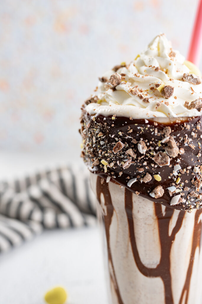 Cadbury Egg Milkshake - Cookies for Days