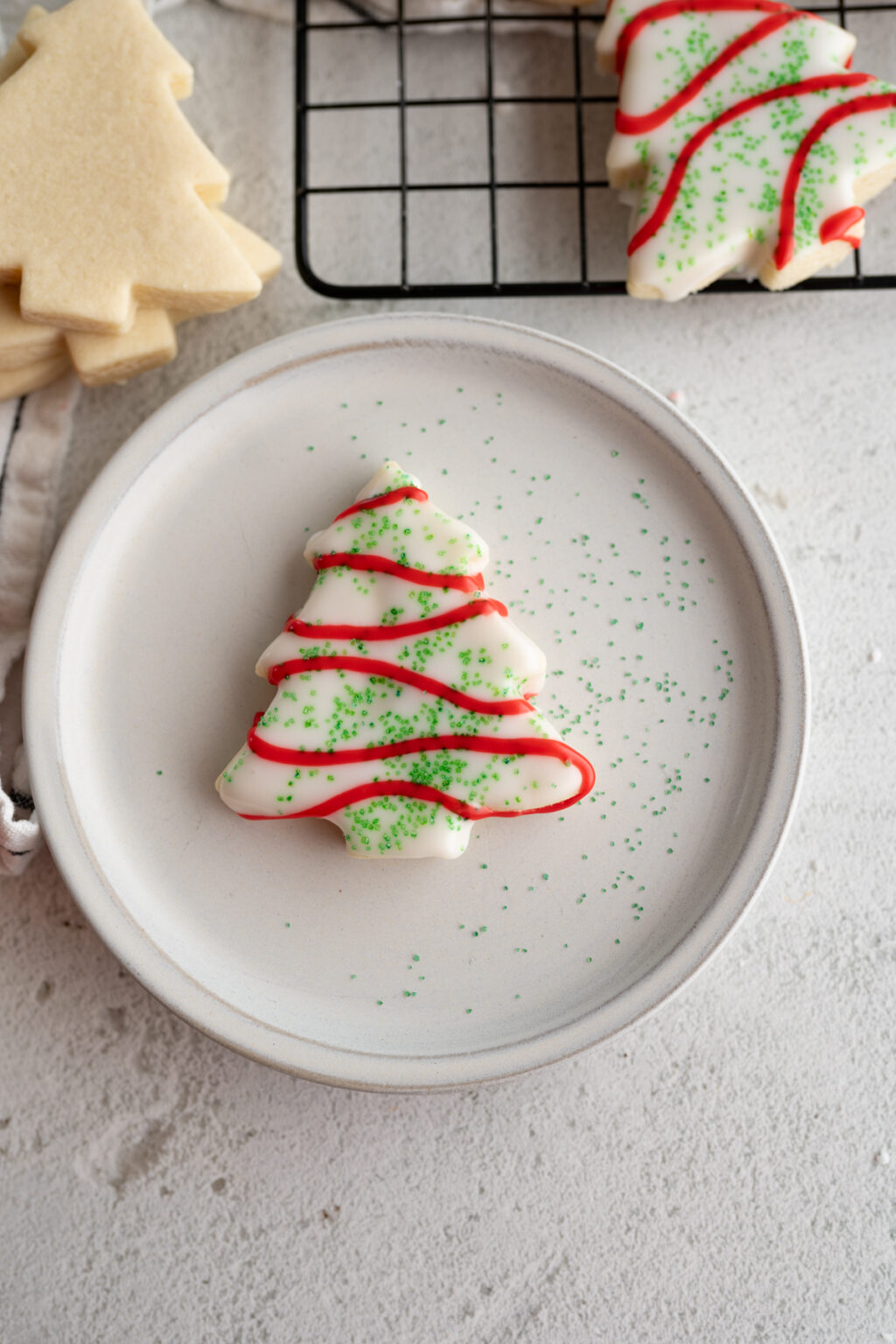 Little Debbie Christmas Tree Sugar Cookies - Cookies for Days
