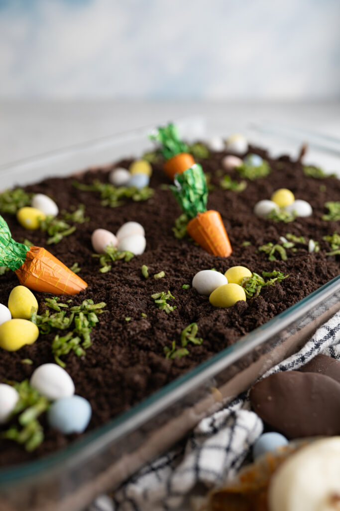 Easter Dirt Cake - Cookies for Days